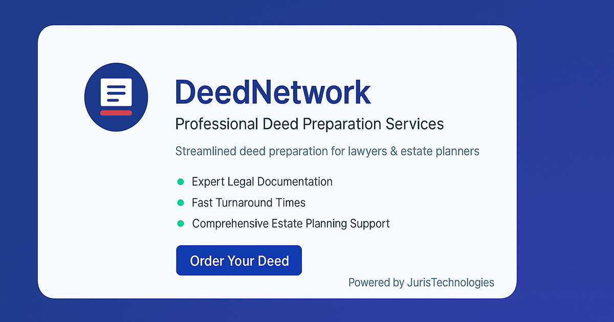 DeedNetwork - Deed Preparation Services